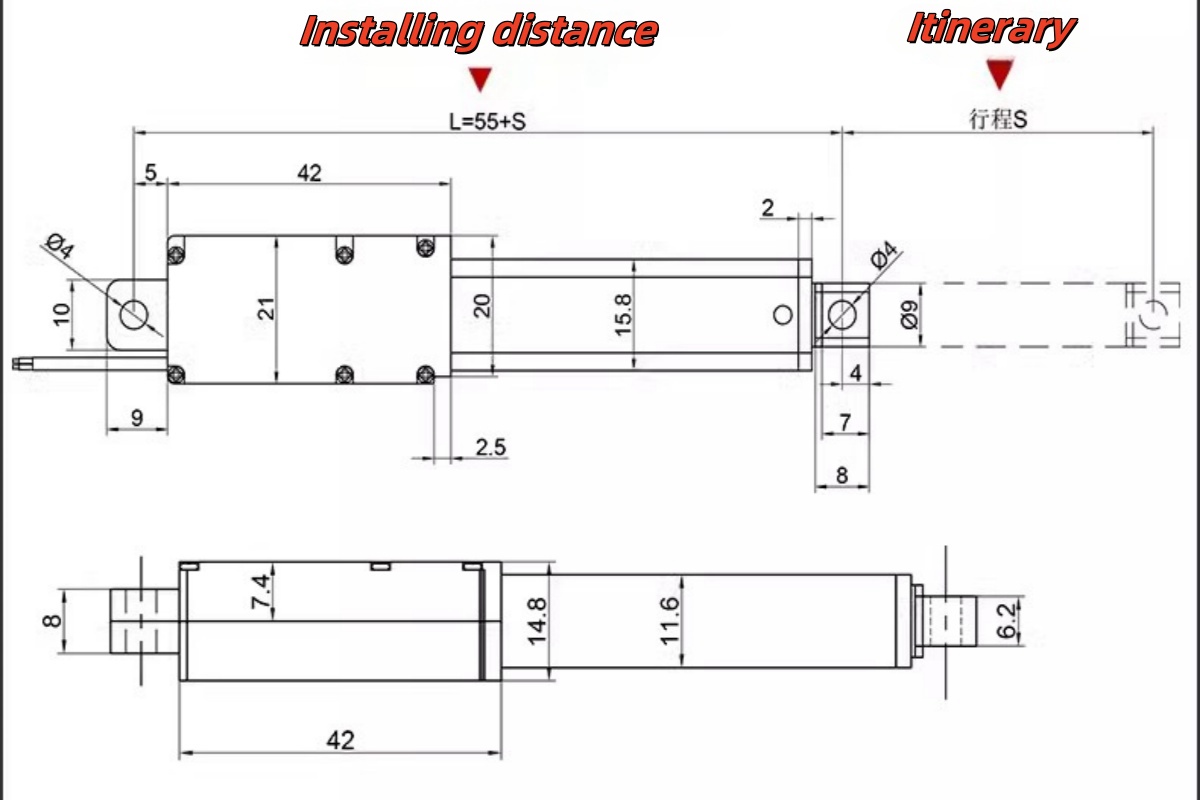 Push rod controller - Jiangxi T-one UAV Technology